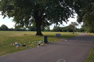 Mountsfield Park - Fox Proof Litter Bins