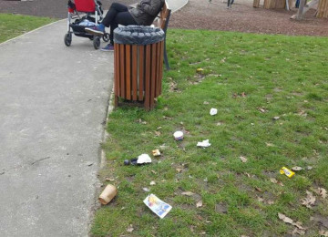 Mountsfield Park - Fox Proof Litter Bins