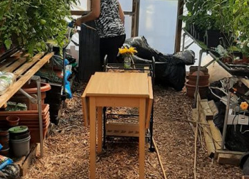 Disabled Portaloo for allotment project