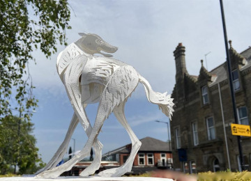 A Clitheroe sculpture tells its story