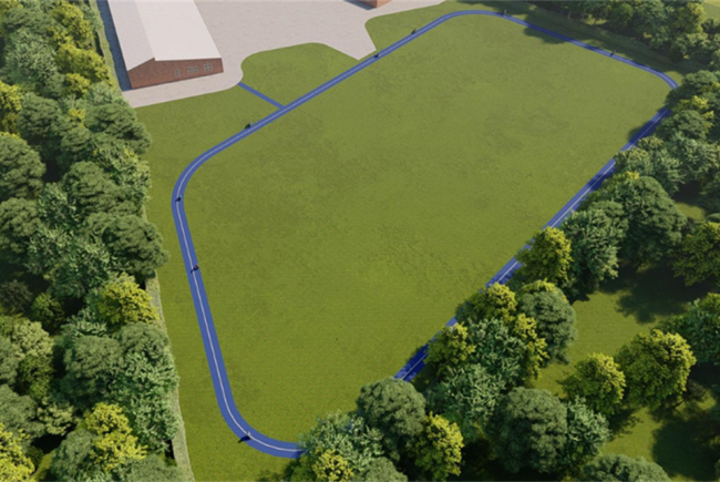 Build a Mile Track for our children