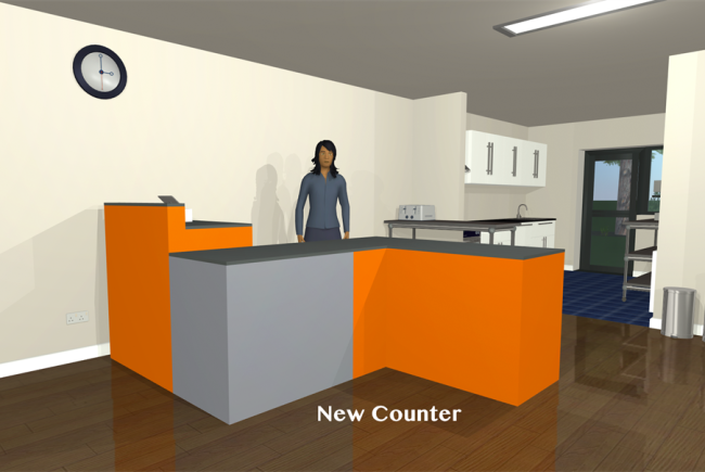 Quarry Cafe Counter