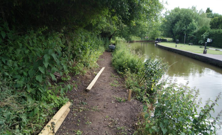 Sandbach Wheelock Wharf Canal Footpath